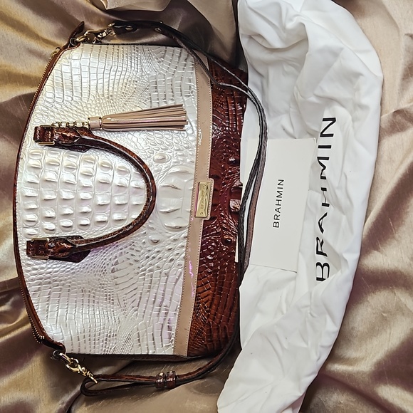 Brahmin | Bags | Large Duxbury Brahmin Satchel | Poshmark